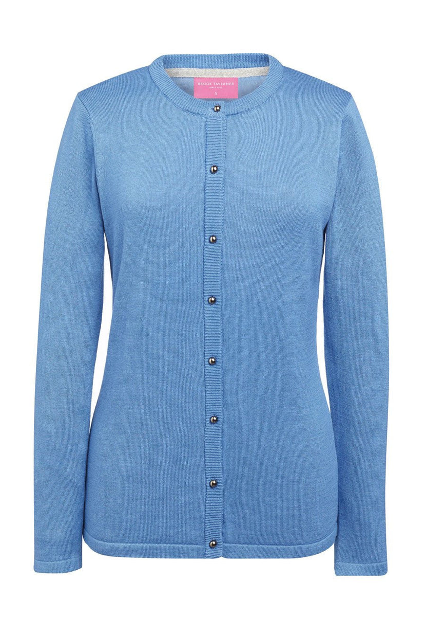 Seattle Crew-neck Ladies Cardigan - Knitwear - Work Fashion Uniforms ...